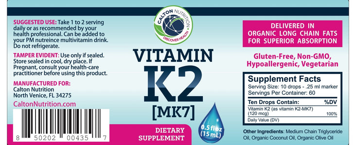 Vitamin K2 [MK7] — Calton Nutrition Store