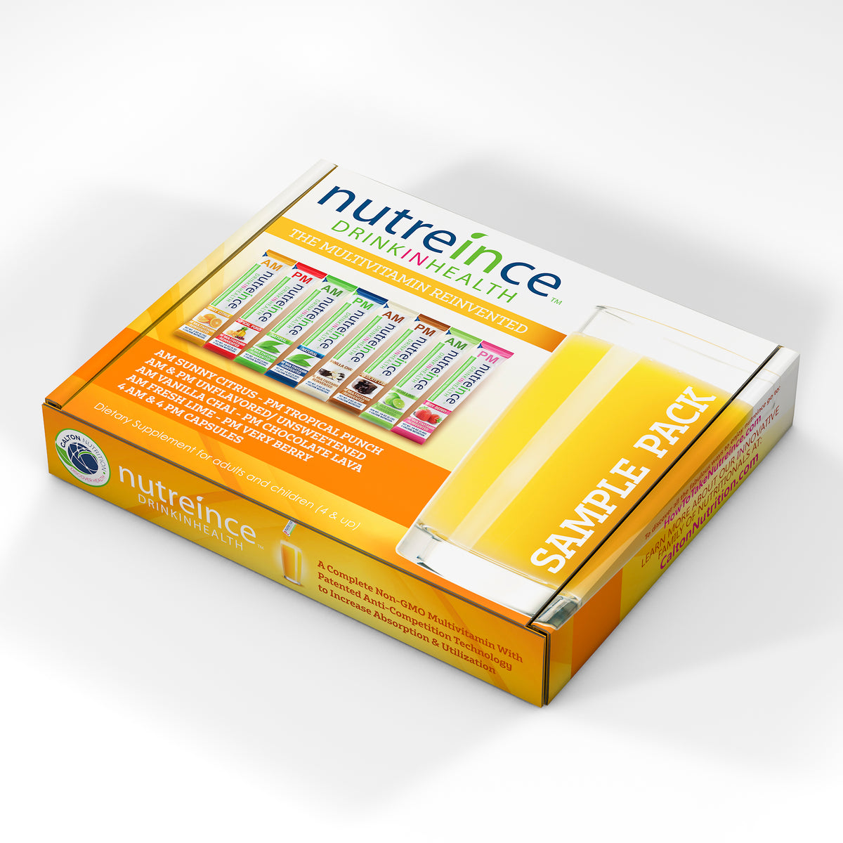nutreince Sample Packs - 20 Count — Calton Nutrition Store